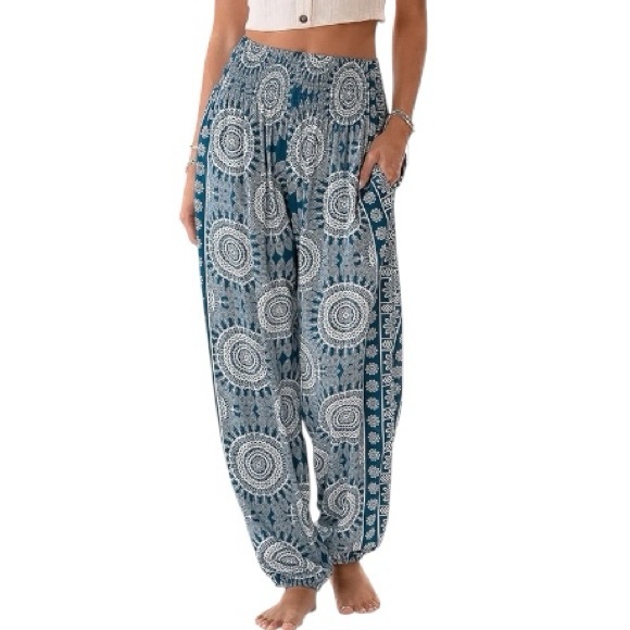Lotus and Luna | Pants & Jumpsuits | Lotus Luna Bora Bora Harem Pants ...